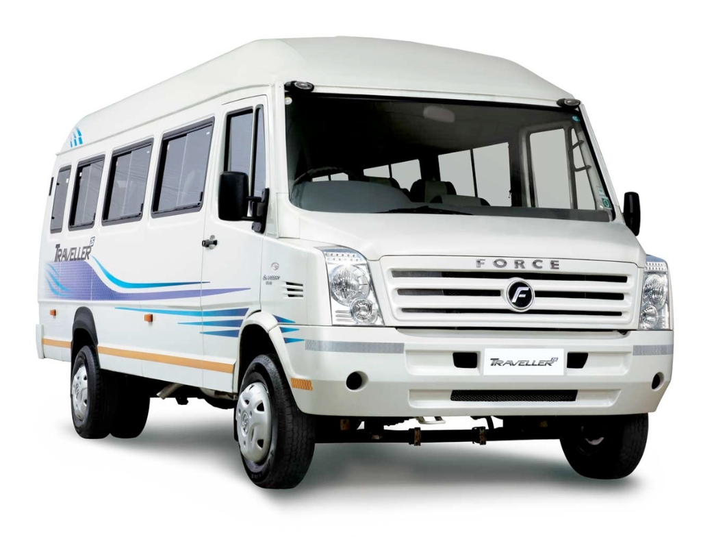 Force Traveler AC (26 Seater) - Kumar Car Rentals